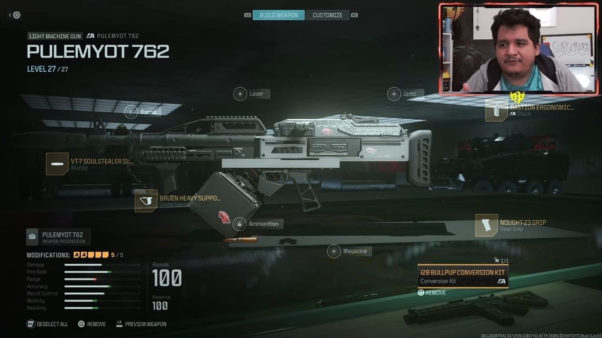 Best Pulemyot 762 loadout for Modern Warfare 3(MW3) Season 4 Reloaded ...