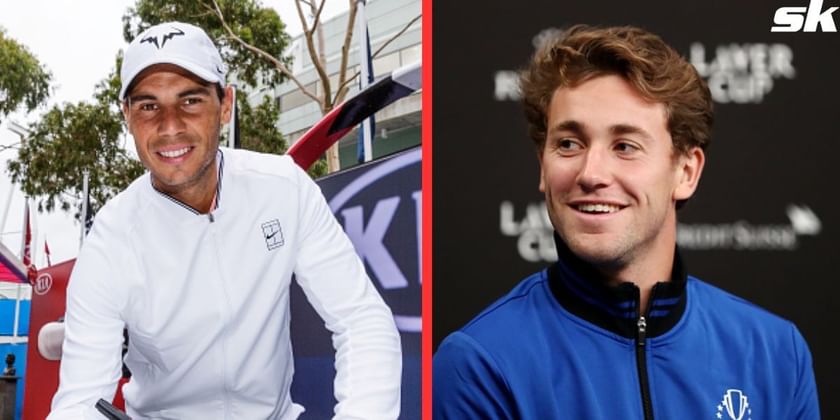 "Aww they are having a father-son bonding over sports moment" - Rafael ...