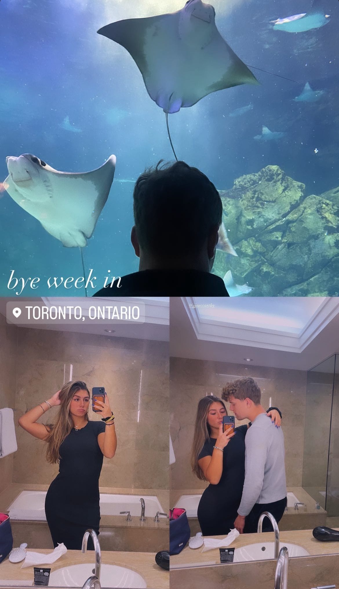 Michigan QB J.J. McCarthy’s GF shares glimpses from their romantic ...