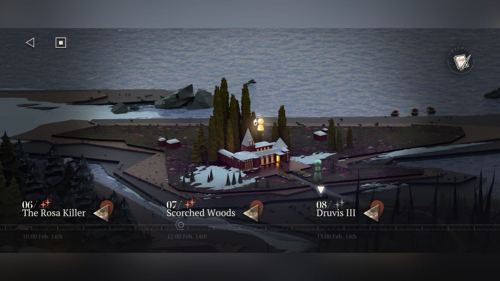 All Reverse 1999 chapters puzzles and their answers