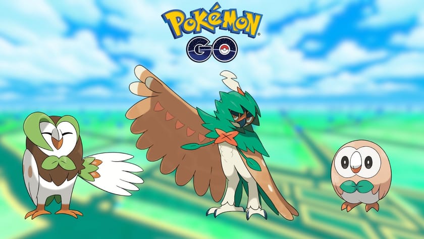 Pokemon GO Rowlet, Dartrix, Decidueye guide