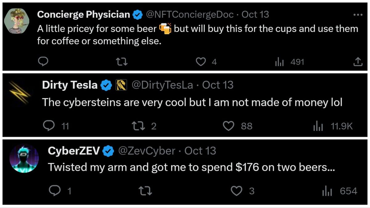 "Is there anything this guy can't make uncool?": Tesla Cyber Beer ...