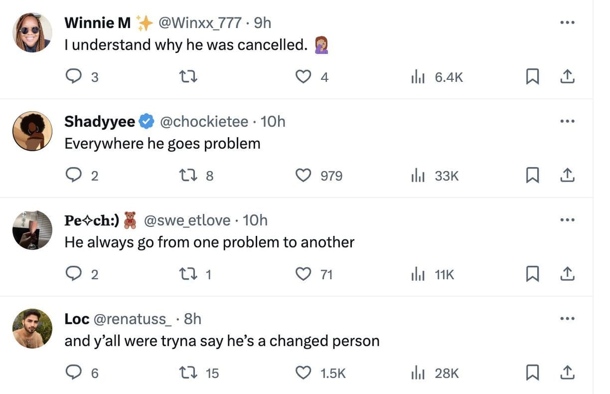 "So insanely violent": Netizens slam Chris Brown as singer faces ...