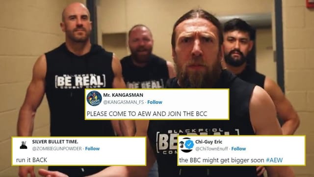 "PLEASE COME TO AEW AND JOIN THE BCC" - Fans convinced released WWE ...
