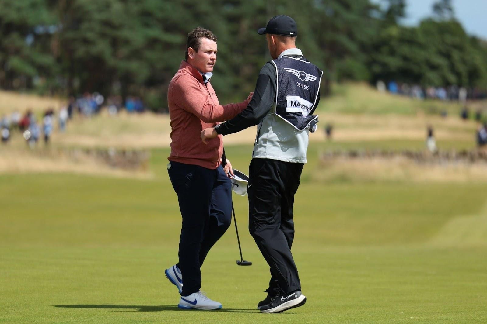 Who is Robert Macintyre’s Caddie?