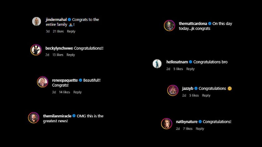 Becky Lynch, Jinder Mahal, and other WWE stars congratulate 39-year-old ...