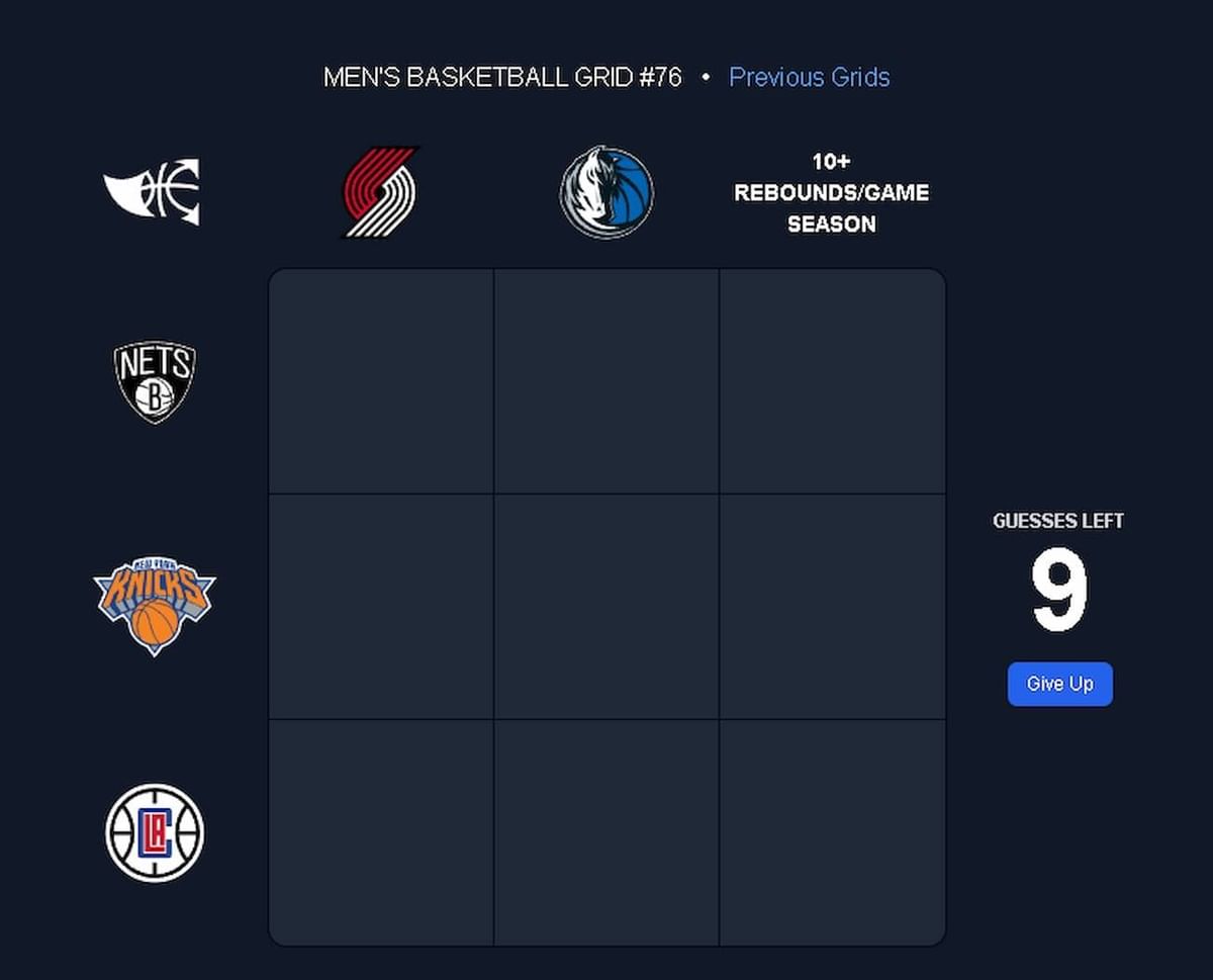 NBA Immaculate Grid answers for October 8: All answers and hints for ...