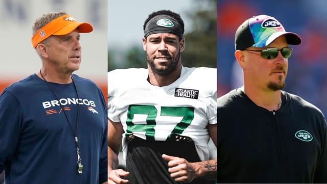CJ Uzomah goes off on Sean Payton during Jets’ pregame speech following Broncos’ HC’s comments ...