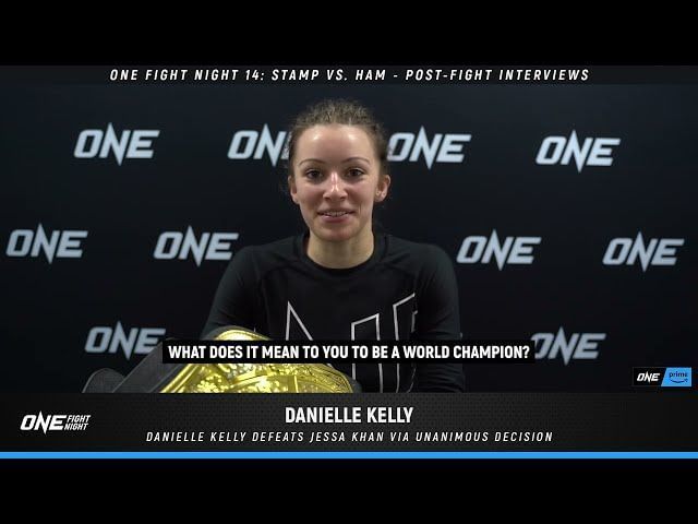 “Good luck, kick butt” – Danielle Kelly reveals the lucky charm she ...