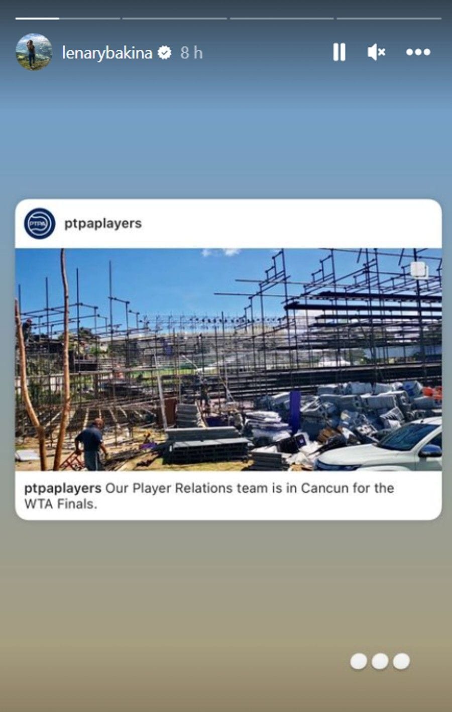 Elena Rybakina and Marketa Vondrousova react to incomplete construction ...