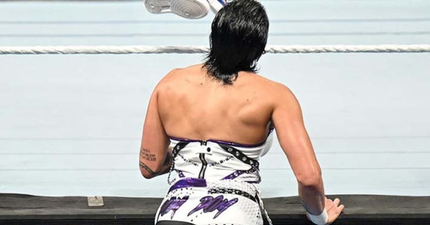 WWE Superstar's 28-year-old fiance appreciates Rhea Ripley's workout video