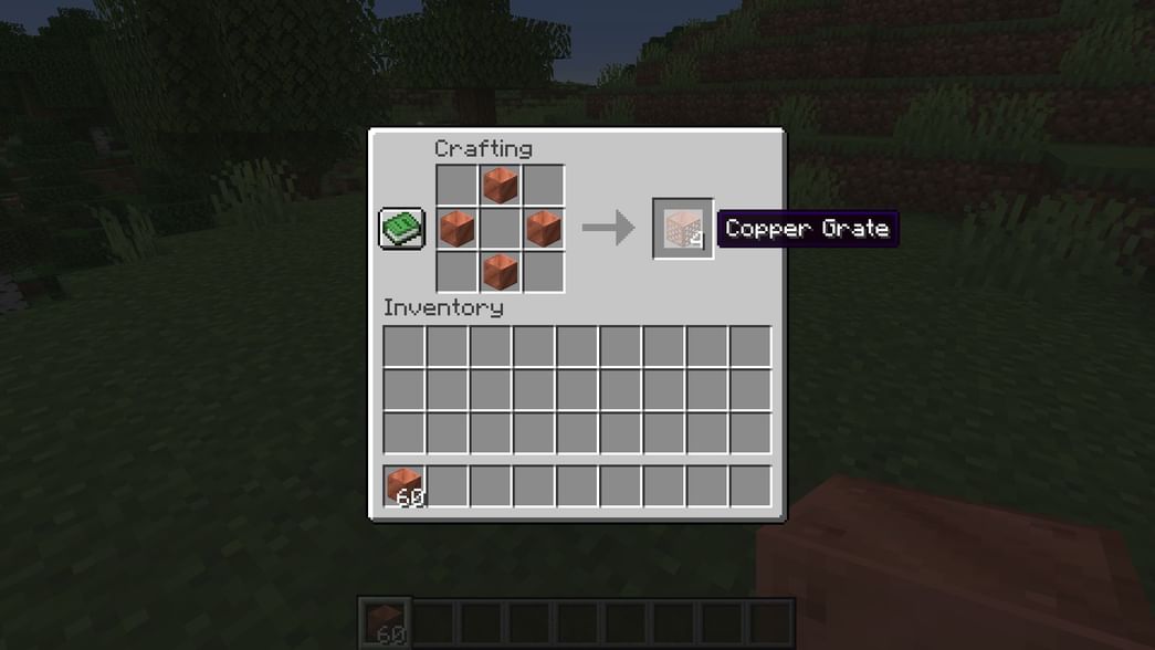 Minecraft copper grate guide: Recipe, uses, and more