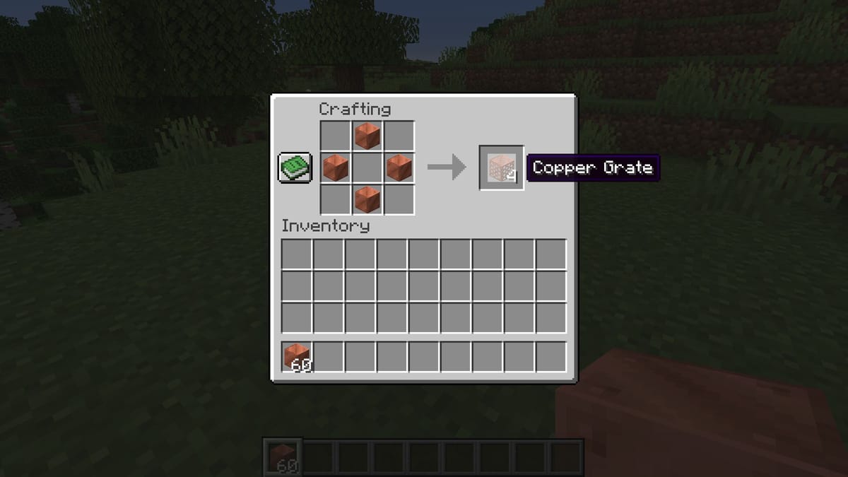 Minecraft copper grate guide: Recipe, uses, and more