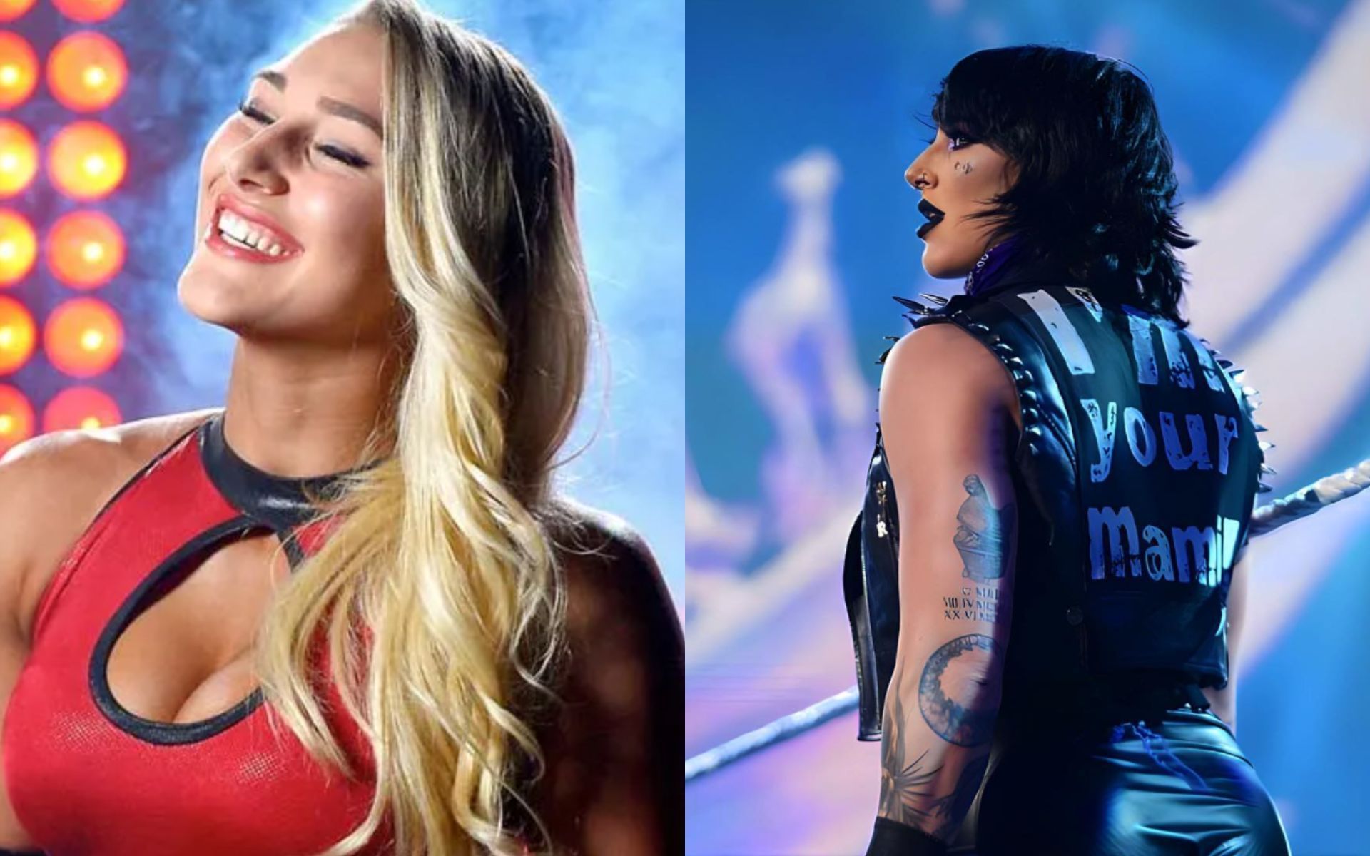 Which AEW personality was responsible for an injury during major Rhea ...