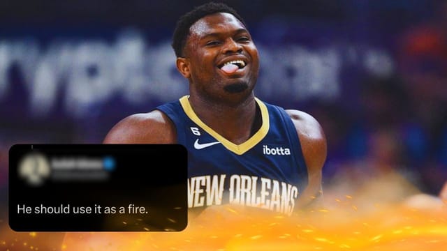 "He should use it as fire": NBA fans react as Zion Williamson lands at ...