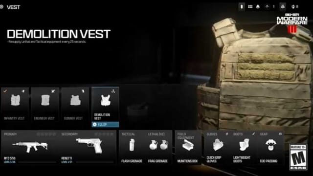 5 best Gear Packages to use in Modern Warfare 3 Beta