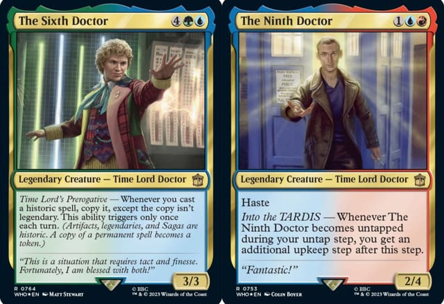 Magic: The Gathering's Doctor Who Commander decks offer new Doctor ...