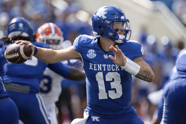 Who will be Kentucky's starting QB today? Exploring Wildcats' depth ...