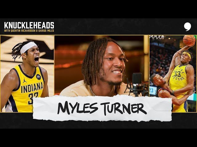 "That motherf**ker was one of the first pick and pop" - Myles Turner ...