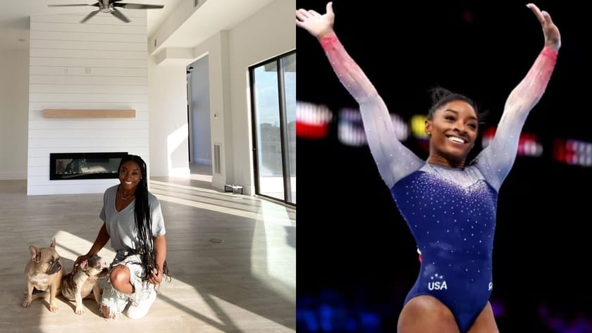 Simone Biles and her French bulldogs feature in Nulo's very first ...
