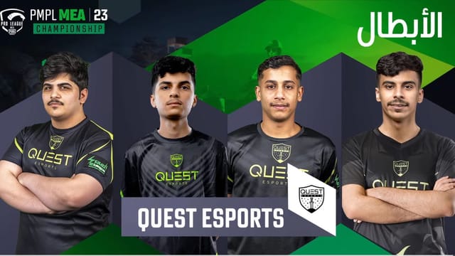 Quest, Brute, Nasr, and Rukh Esports qualify for PMGC 2023