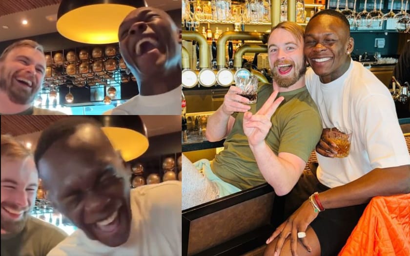 "Incest is best!" - Israel Adesanya breaks down laughing at Oscar ...