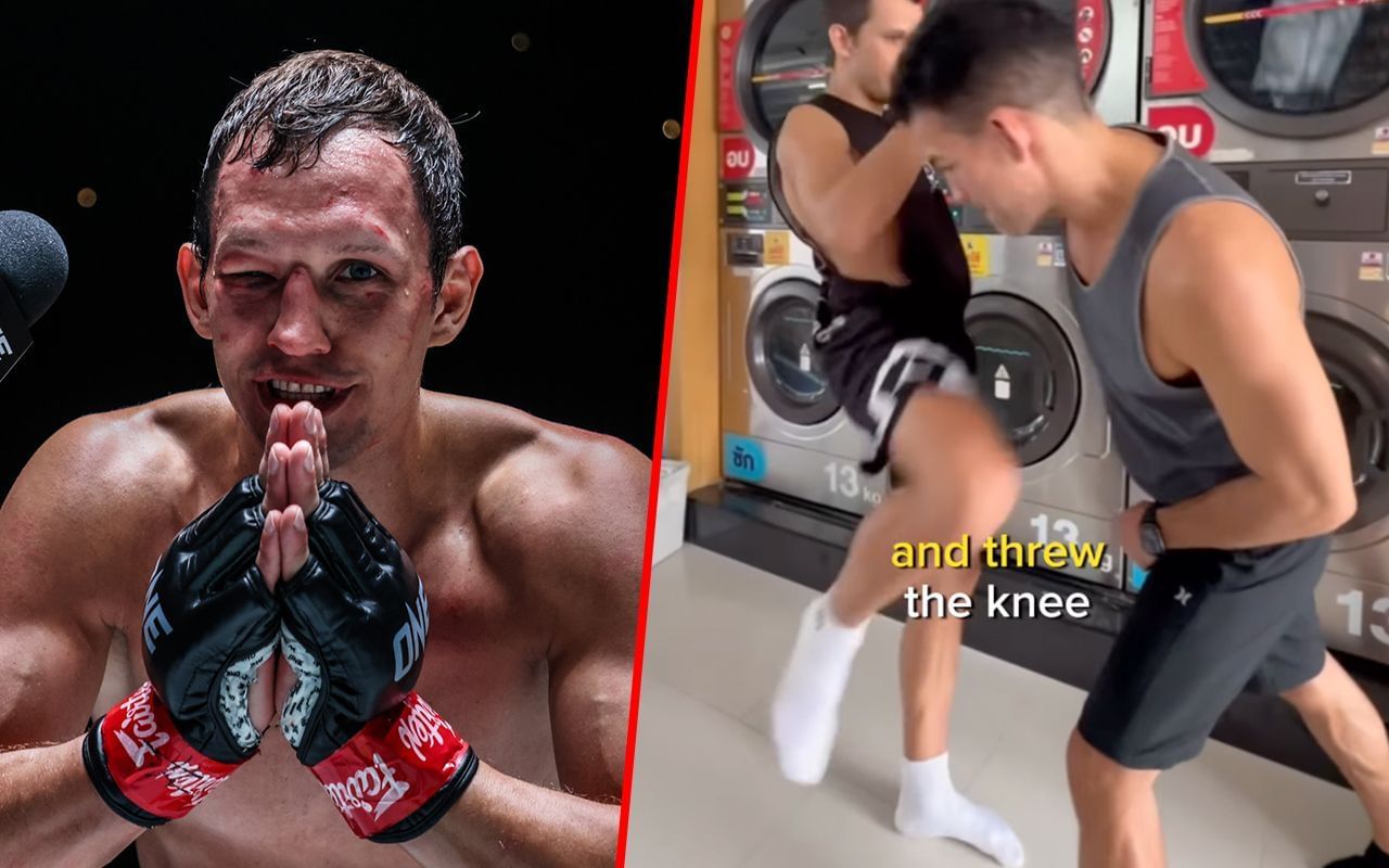 WATCH: Ilya Freymanov shows Mitch Chilson his signature knee strike ...