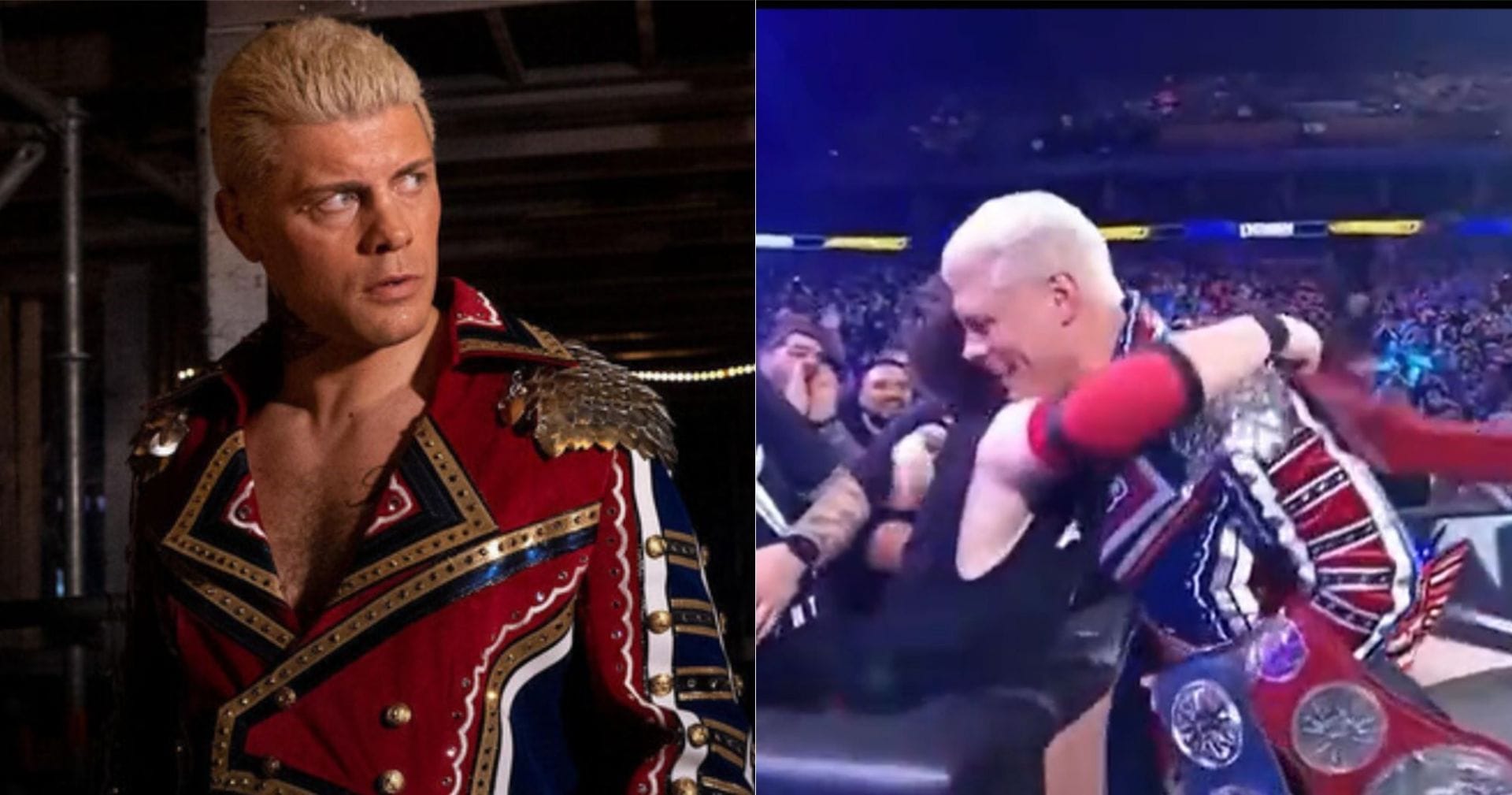 WWE: Cody Rhodes reacts to emotional fan interaction on SmackDown