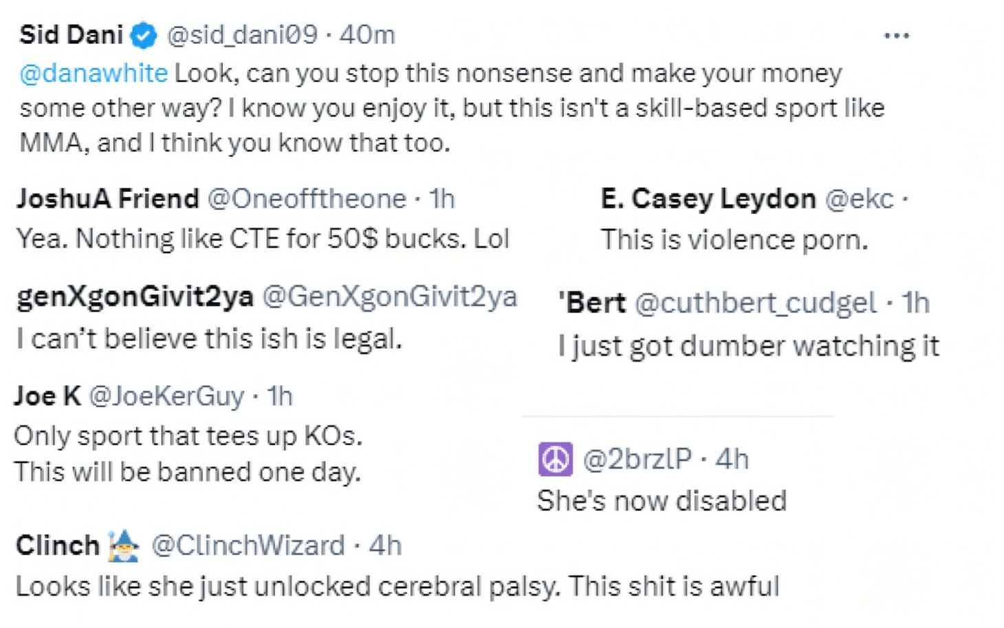 Power Slap: "Nothing like CTE for $50" - Power Slap gets bombarded with ...