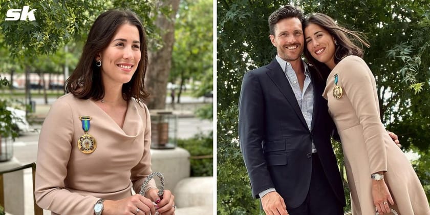 In pictures: Garbine Muguruza and fiance Arthur Borges turn heads at ...