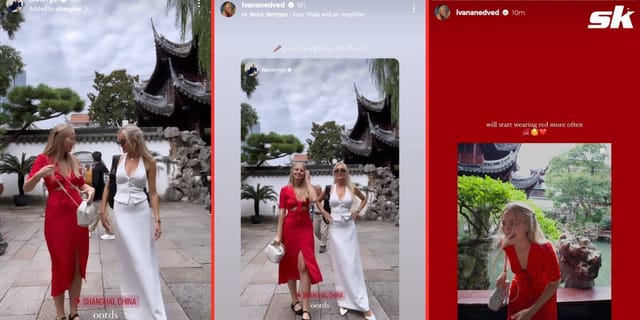 Taylor Fritz, Sebastian Korda's girlfriends Morgan Riddle & Ivana ...