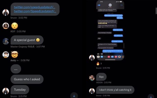 What did BruceDropEmOff allegedly say about Kai Cenat in leaked DMs ...