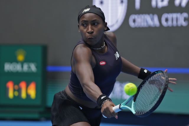 "It's like some weight has been lifted off my shoulders" - Coco Gauff ...