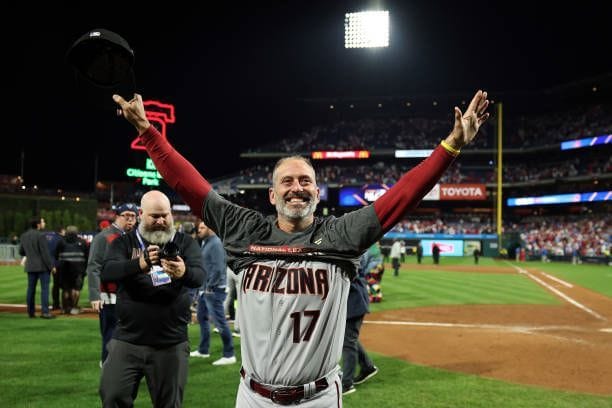 Who is Diamondbacks manager Torey Lovullo?