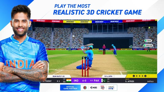 Dream11's owner releases Dream Cricket 2024, its first cricket mobile game