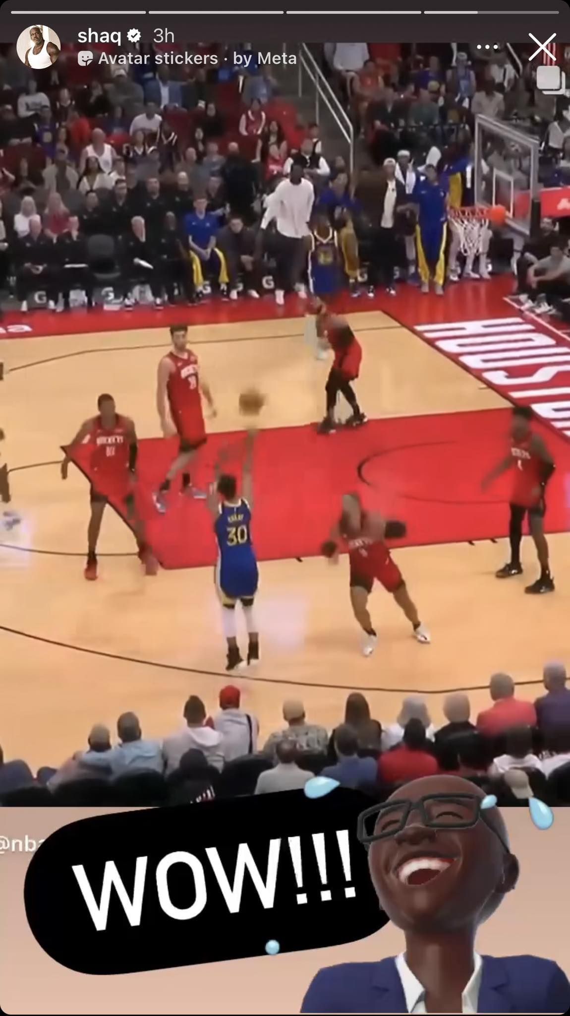 "WOW!!!" - Shaquille O’Neal is awestruck by Steph Curry clowning ...
