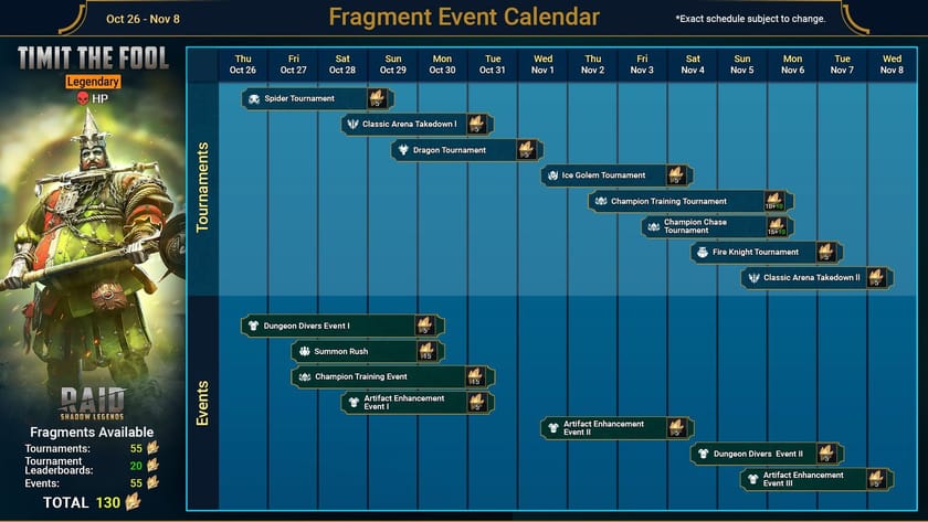 How to earn free Fragments in Raid: Shadow Legends?
