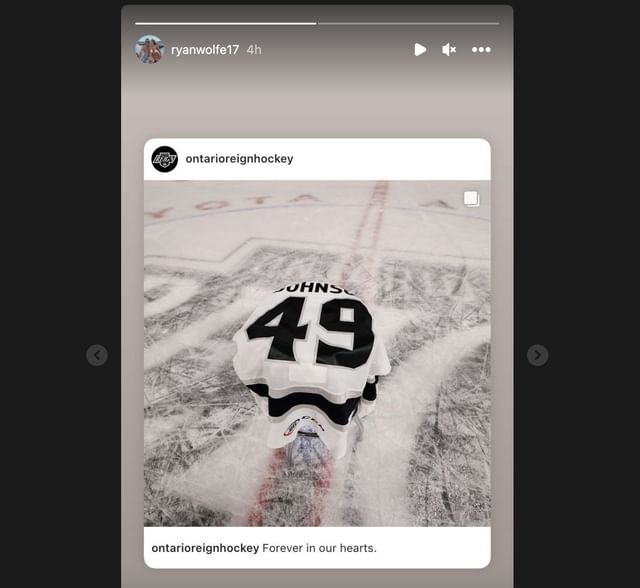 Adam Johnson’s fiancée Ryan Wolfe shares tear-jerking message for ice ...