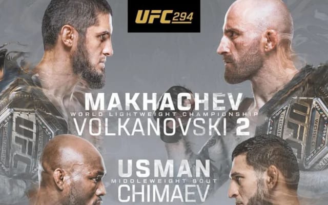 UFC Predictions: UFC 294: Islam Makhachev vs. Alexander Volkanovski 2
