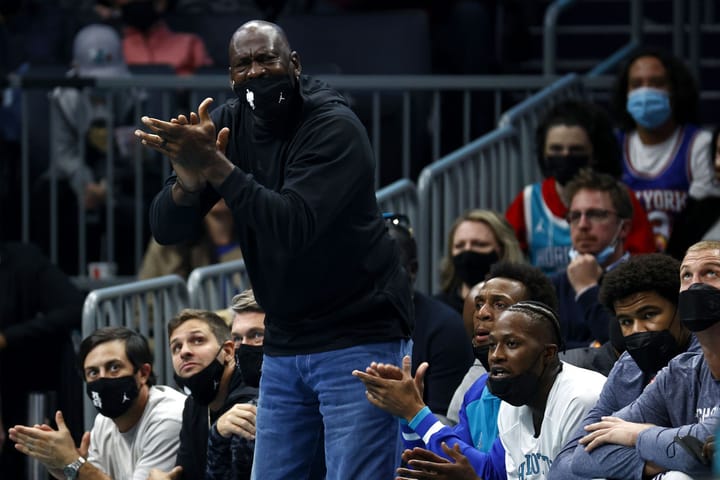 Why did Michael Jordan sell the Hornets?
