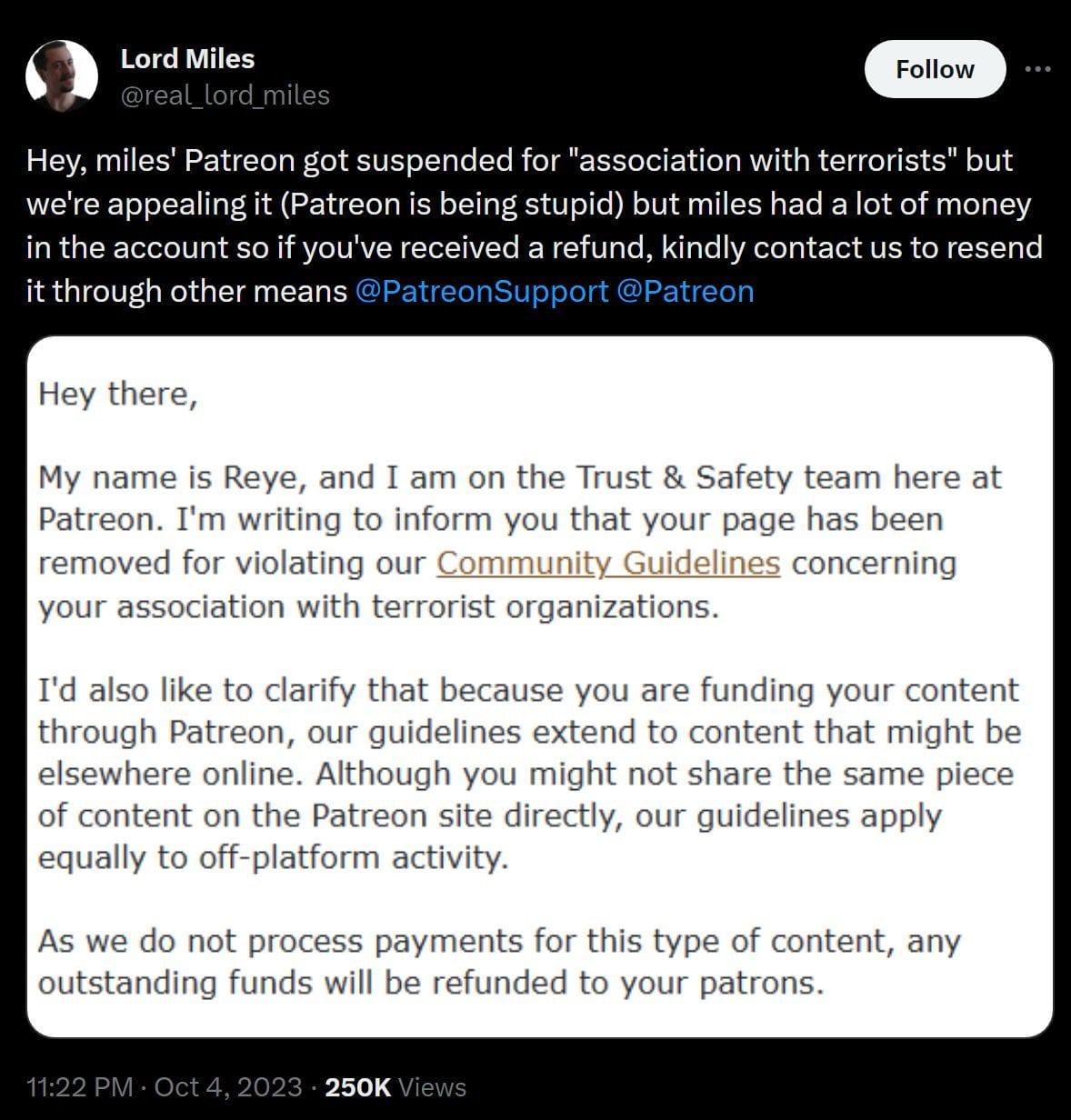 Taliban has released YouTuber Lord Miles after months of holding him ...