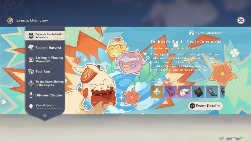 Genshin Impact: Dodoco's Bomb-Tastic Adventure Part 1 guide