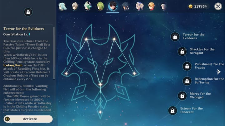 Genshin Impact: Is C1 Wriothesley worth it?