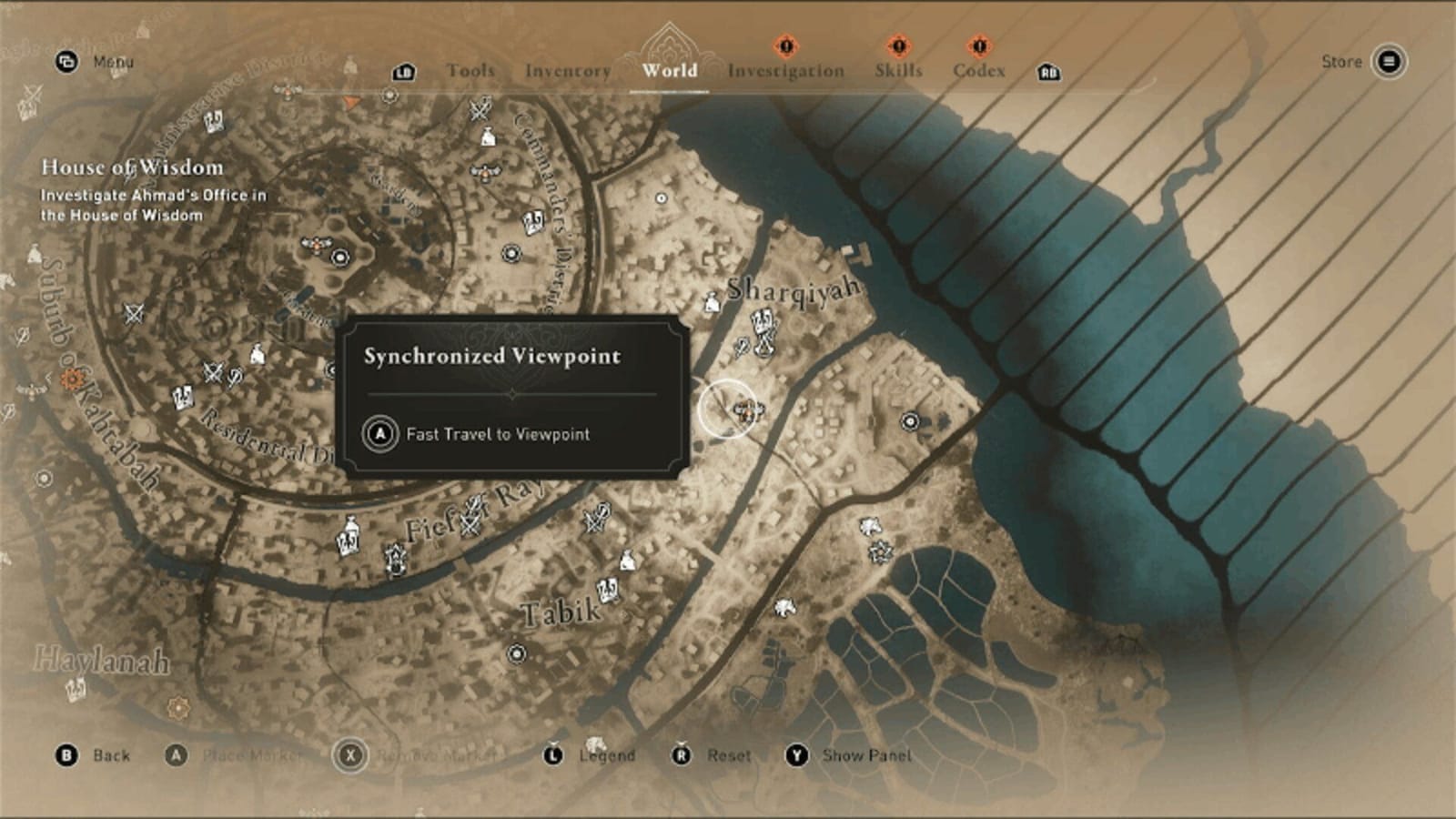 All Assassin's Creed Mirage viewpoint locations