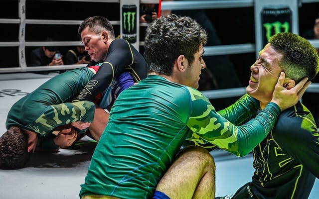 Mikey Musumeci says it’s an honor to use the Aoki Lock on its ‘creator ...