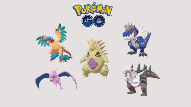 All Shiny Dinosaur Pokemon in Pokemon GO, ranked