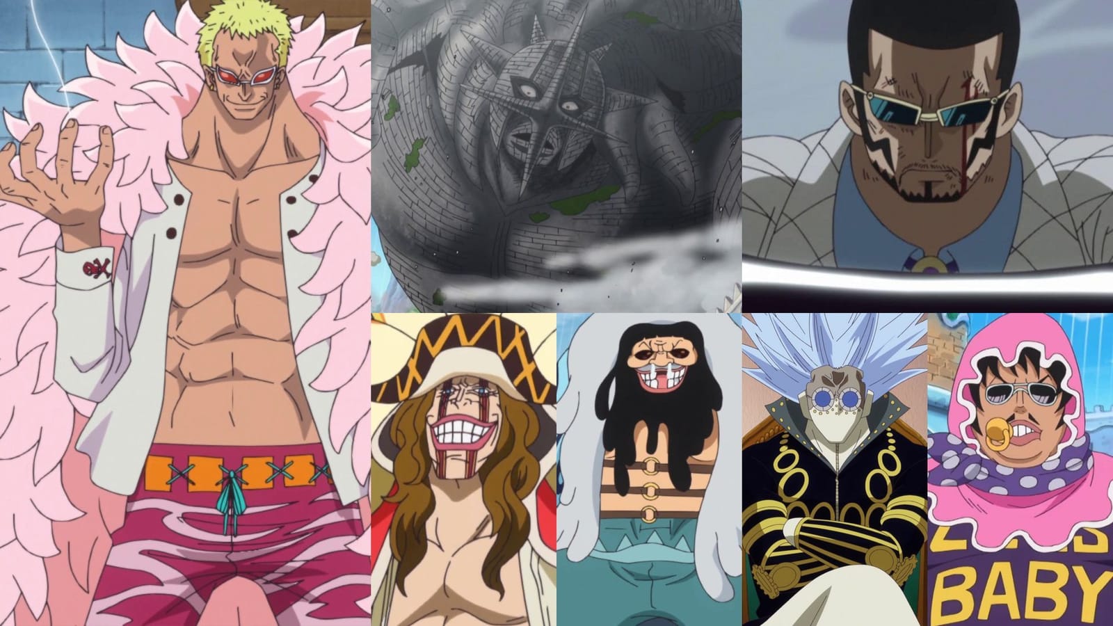 The 15 strongest One Piece families, ranked