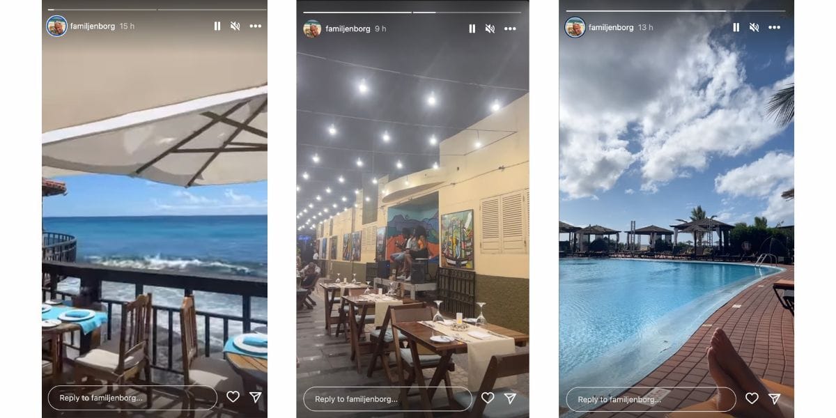 Bjorn Borg and wife Patricia Ostfeld share glimpse of relaxing getaway ...