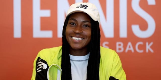 Coco Gauff: "I've always been passionate about Halloween since I was a kid"
