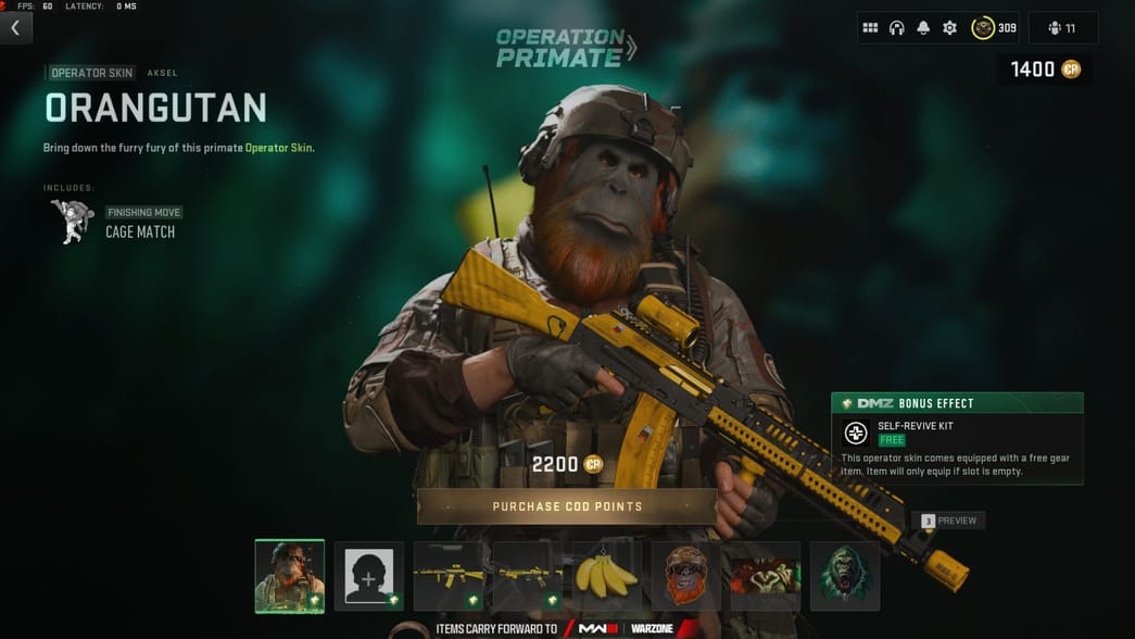 Warzone 2 and MW2 Operation Primate bundle: Price, what's included, and ...